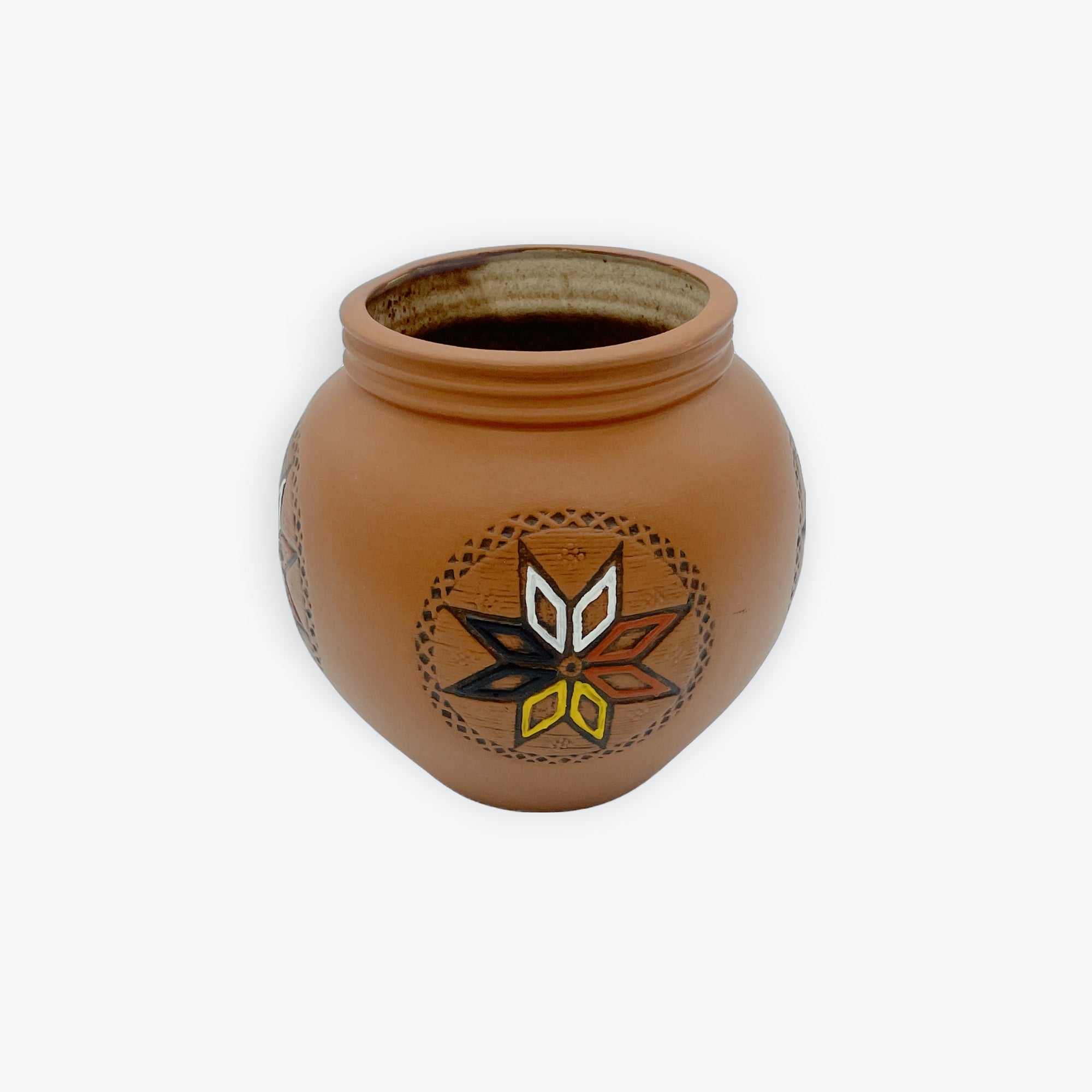 Mi'kmaq Pottery: Chevron Star Pot | Indigenous PEI