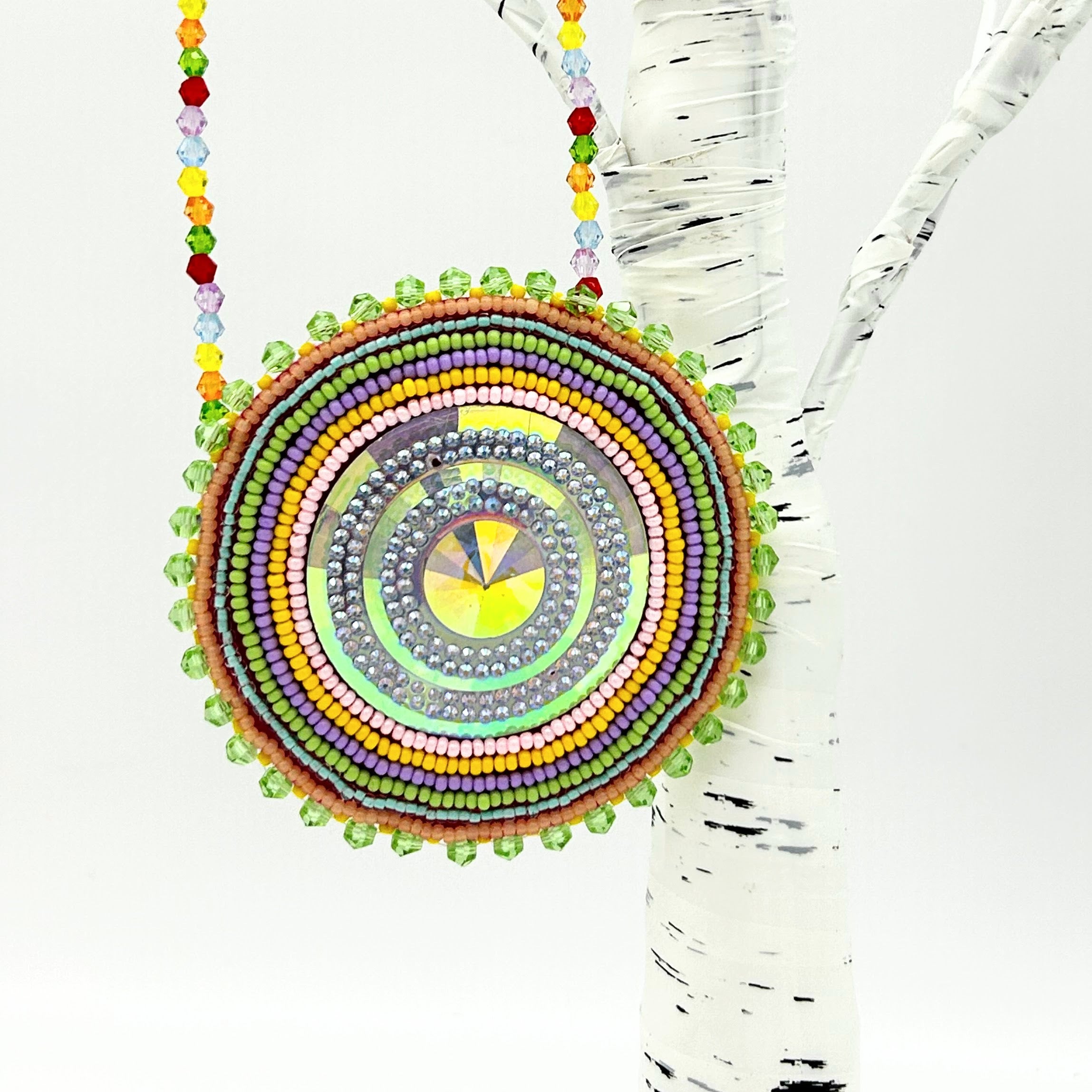 Emily Spencer: Medallion - Circular Multi Coloured Medallion ...